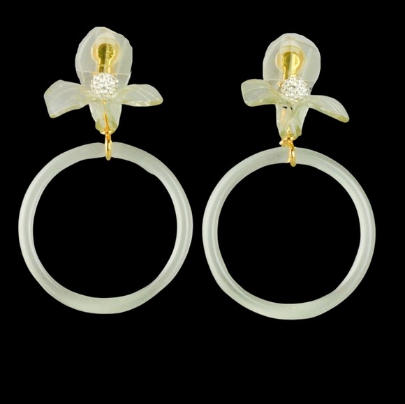 Lele Sadoughi | Jewelry | Nwt Lele Sadoughi Large Plastic Clip On ...